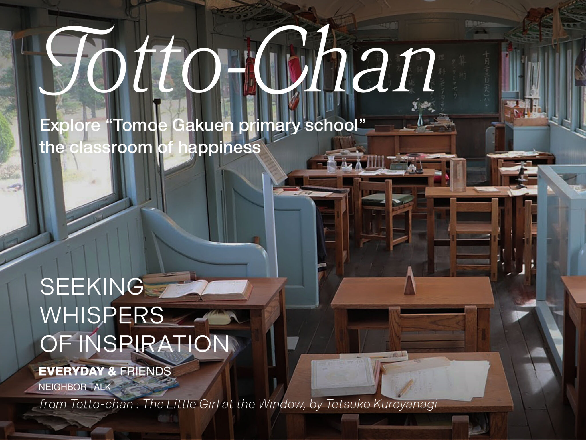 Explore “Tomoe Gakuen primary school” the classroom of happiness ...